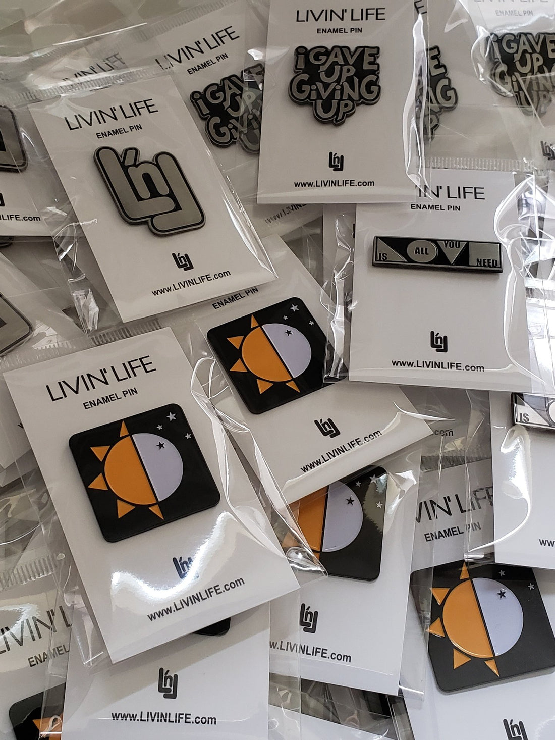 Livin' Life® - 24/7 Hustle (Enamel Pin) – LIVIN' LIFE